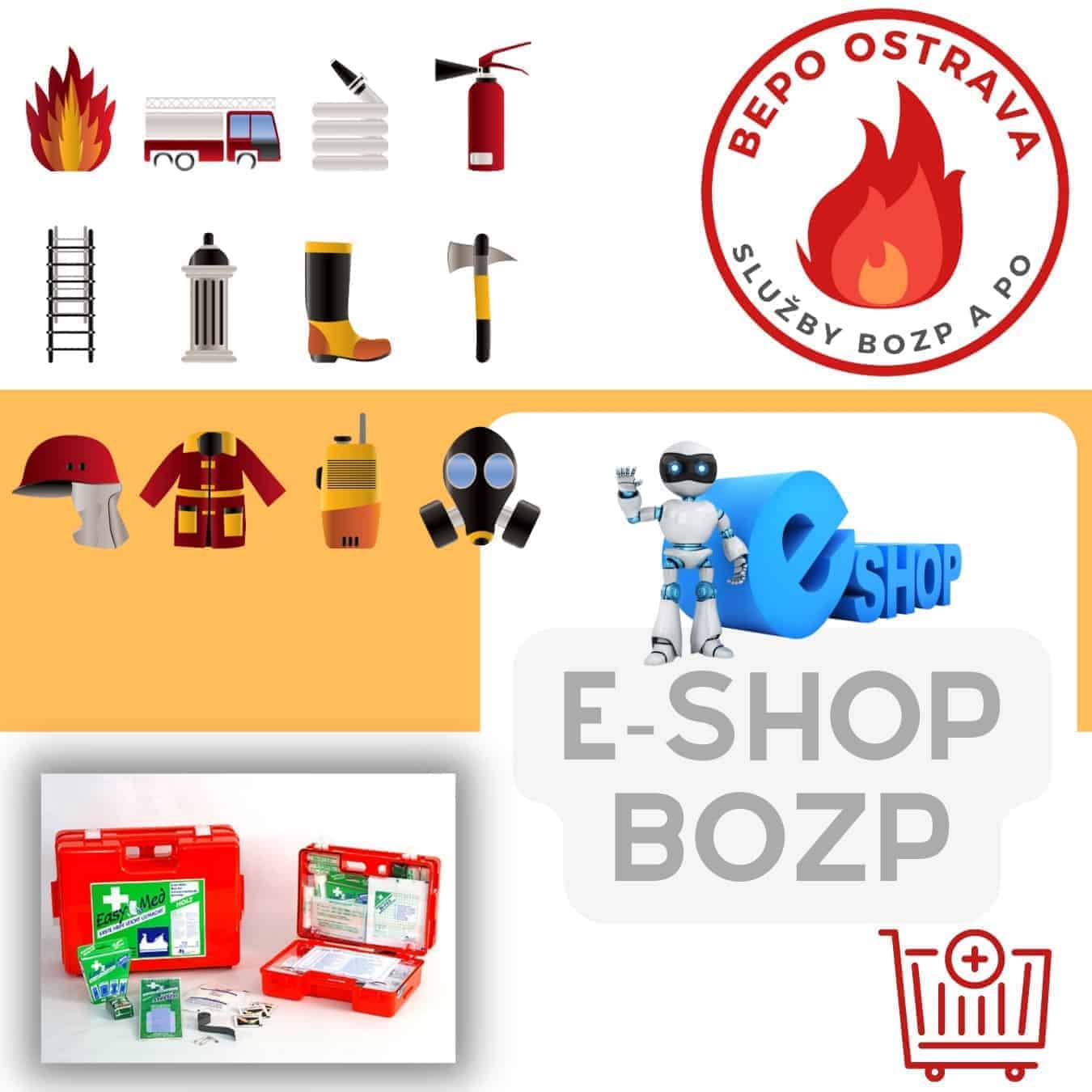 E-shop BOZP - software, e-kurzy, lékárničky | BEPO Ostrava